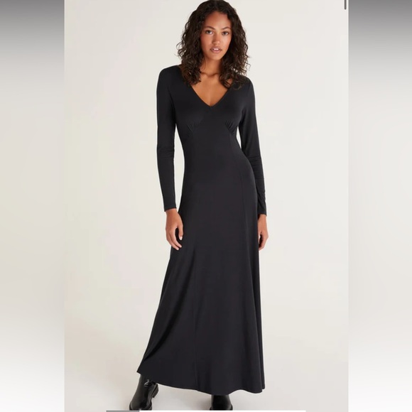 Z Supply | Dresses | Z Supply Grace Maxi Dress Black New Sml | Poshmark